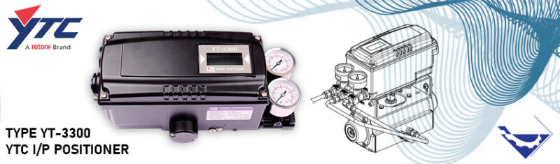 ای توپی پوزیشنر YTC مدل YT 3300 | پوزیشنر Rotork YTC YT-3300