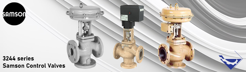 کنترل ولو سامسون مدل 3244 | شیر کنترلی سه راهه سامسون samson 3244