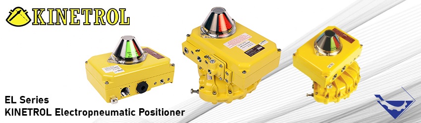پوزیشنر الکتروپنوماتیکی کینترول مدل EL | پوزیشنر الکتروپنوماتیکی KINETROL
